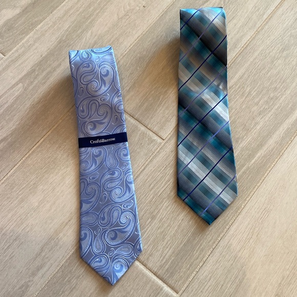 croft & barrow | Accessories | Mens Blue Croft And Barrow Neck Ties ...